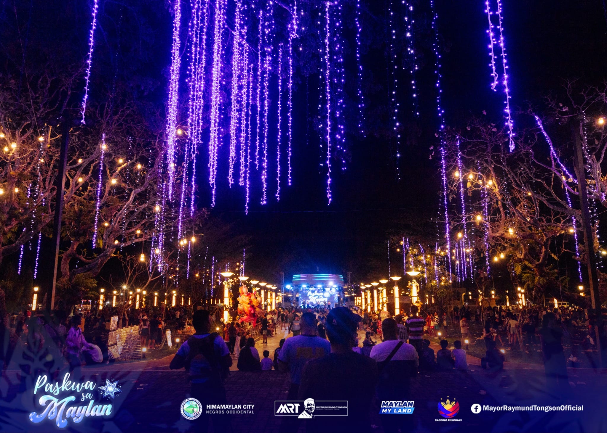 Himamaylan City lights up for Christmas, holds soft launching of ...