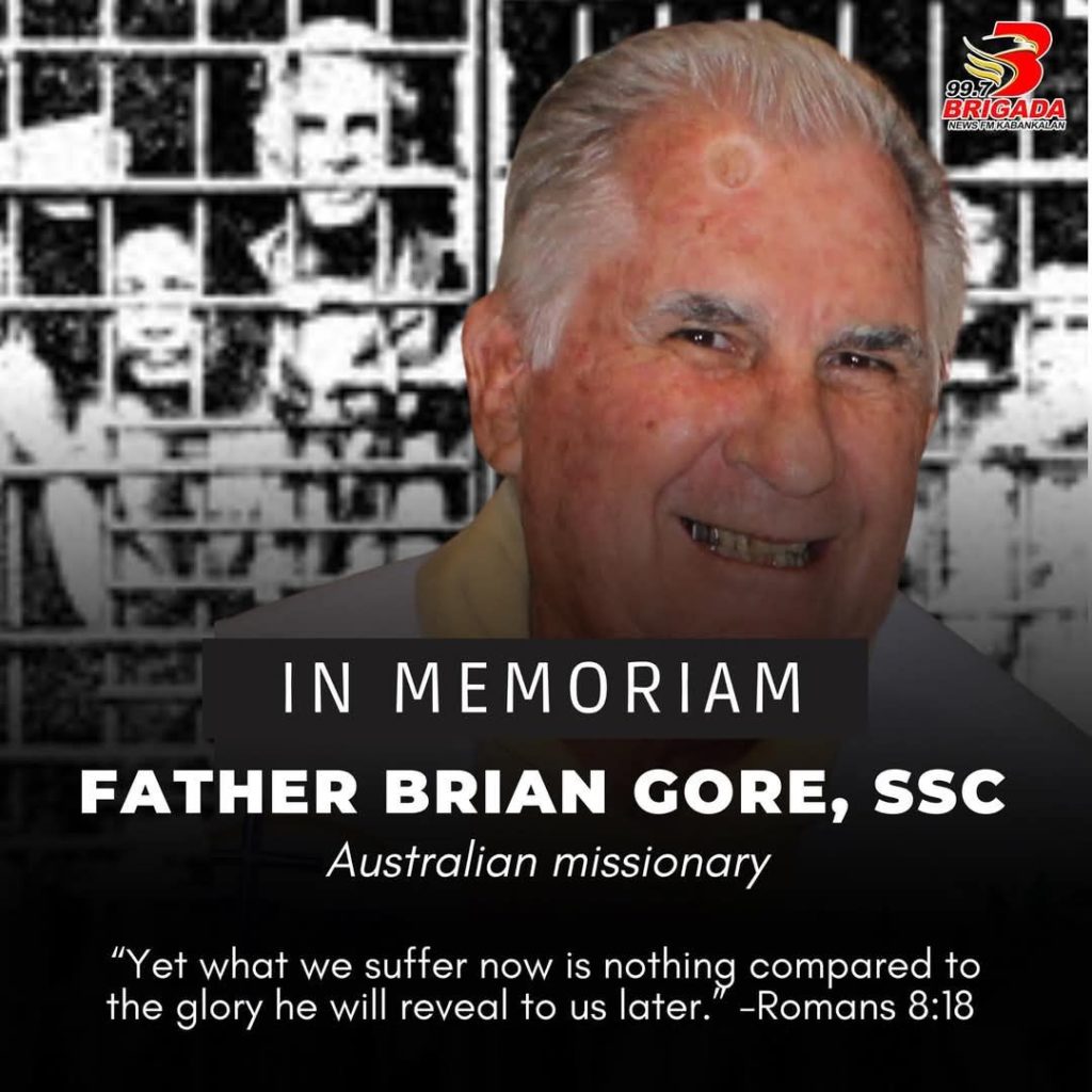 Fr. Brian Gore passes away - Negros Daily Bulletin